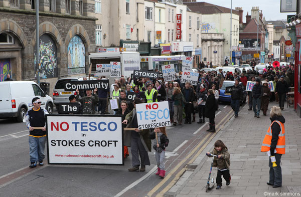 NO TESCO IN STOKES CROFT PROTEST. THE COMMUNITY FINDS ITS VOICE ...