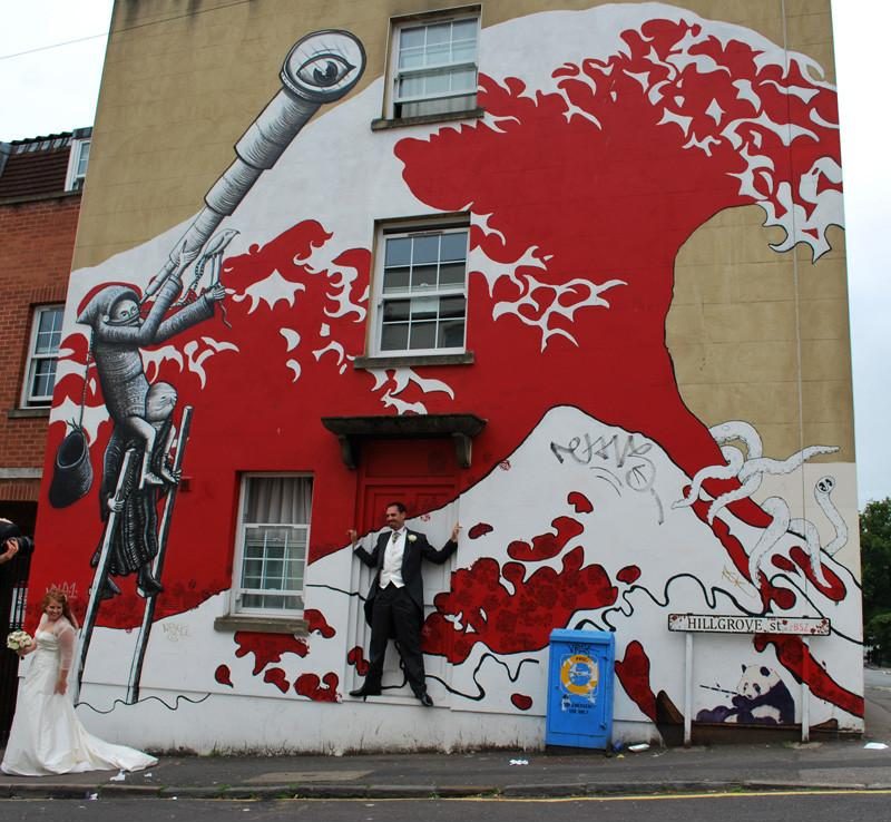 Stokes Croft Murals - PEOPLES REPUBLIC OF STOKES CROFT