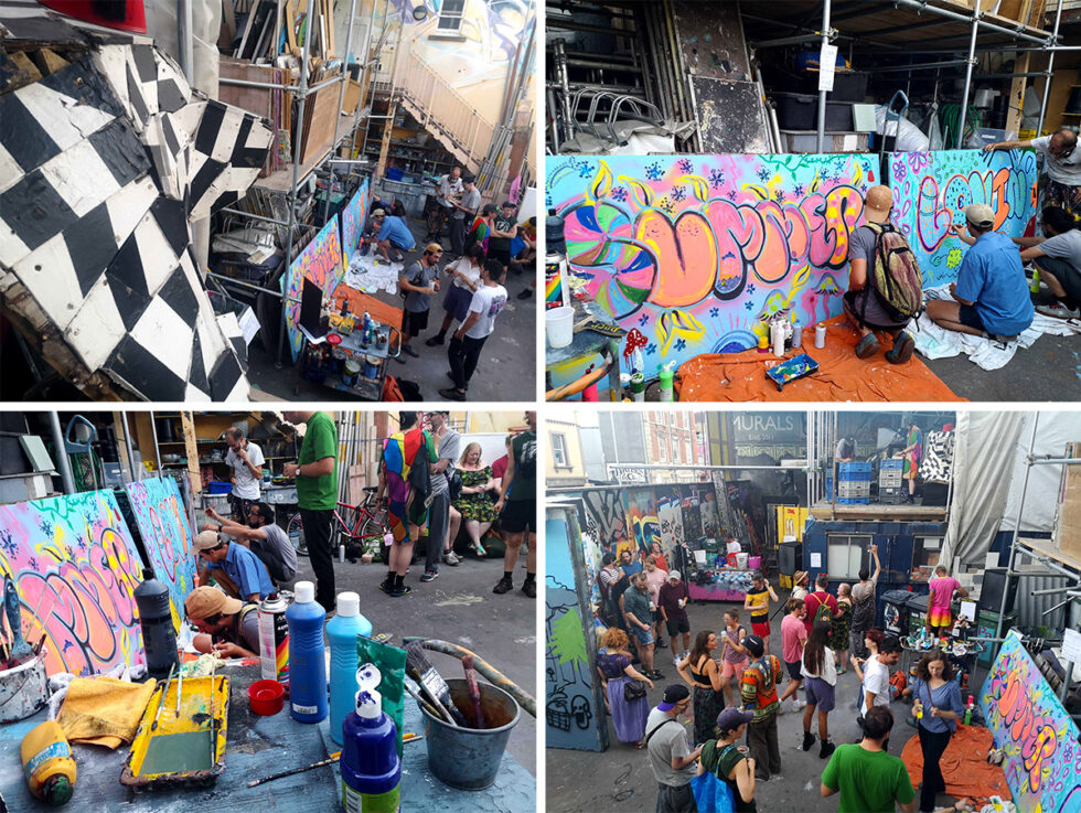 Community Paint Jam - PEOPLES REPUBLIC OF STOKES CROFT