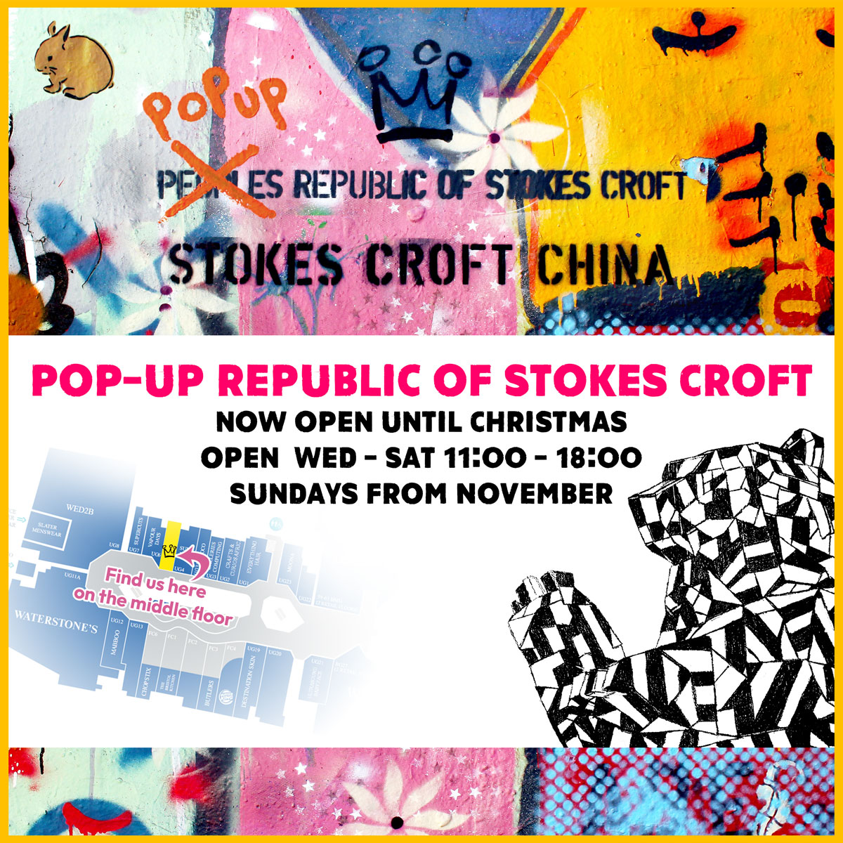 Long live the Pop-up Republic! Weekly News from PRSC - PEOPLES REPUBLIC OF STOKES CROFT