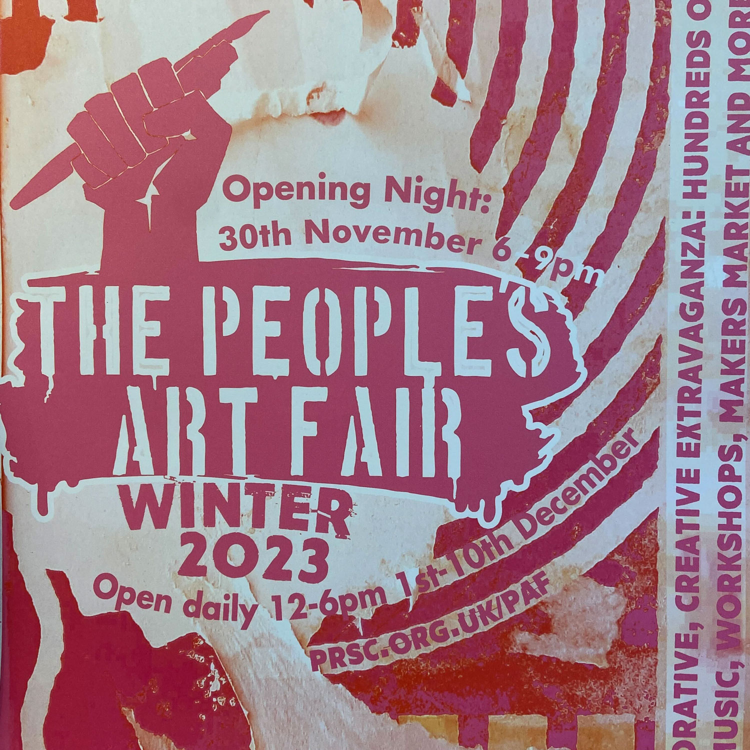 The People's Art Fair is here! Weekly News from PRSC - PEOPLES REPUBLIC OF STOKES CROFT